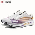 Baasploa Men'S Casual Running Shoes, Solid Color, All-Season, Lace-Up ...