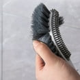 Toilet Cleaning Brush With Curved Shape And Narrow Notch Toilet Brush