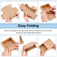 20 pc Kraft Paper Storage Gift Drawer Boxes Gift Packaging Case for ...