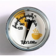 Taylor 8.5-inch Heritage Metal Dial Weatherproof Thermometer in Copper ...