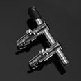 Stainless Steel Aquarium Outlet Inline Air Pump Flow Lever Control ...