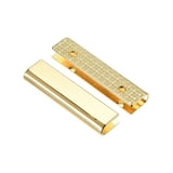 Uxcell Zinc Alloy Belt Buckle End Tip, 1.53 Inch Zipper Clip Strap End ...