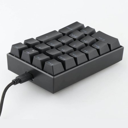 kurtrusly K23 Mini Numpad LED Backlit Numeric Keypad USB-C Office ...