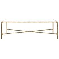 SAFAVIEH Couture Jessa Glam Metal Coffee Table, Brass - Walmart.com