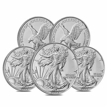 1987-S 1 oz Proof American Silver Eagle (w/Box & COA) - Walmart.com