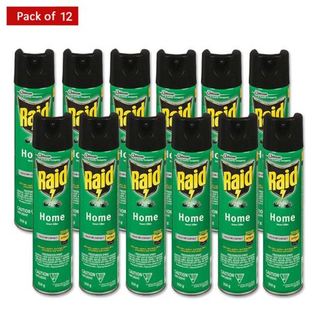 Raid Home Insect Killer 350g - Pack of 12 - Walmart.ca
