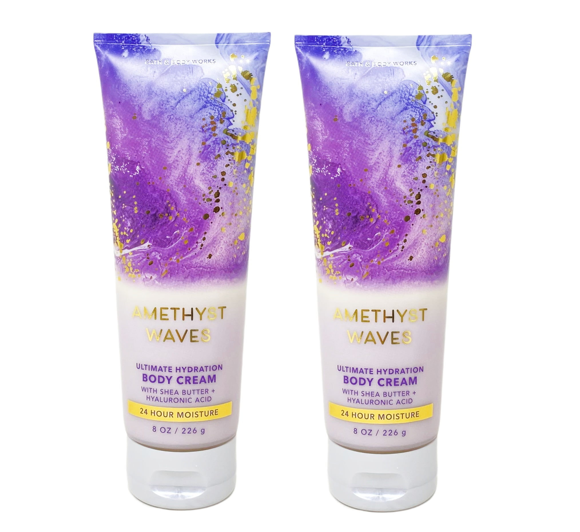 Bath and Body Works Amethyst Waves 2 Pack Ultimate Hydration Body Cream ...