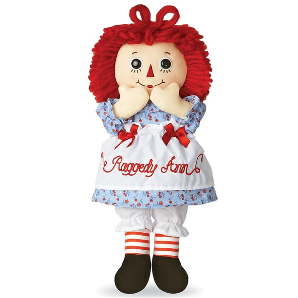 Raggedy Ann 12 inch - Stuffed Animal By Aurora Plush (15411) - Walmart.com