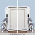 The Refined Feline Refined Litter Box Deluxe, Large, White, Modern ...