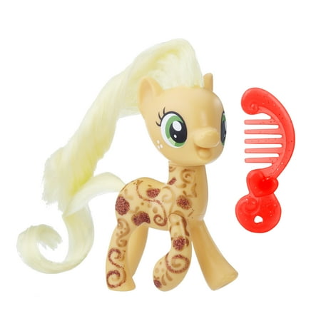 My Little Pony Applejack Glitter Design Pony Figure - Walmart.com