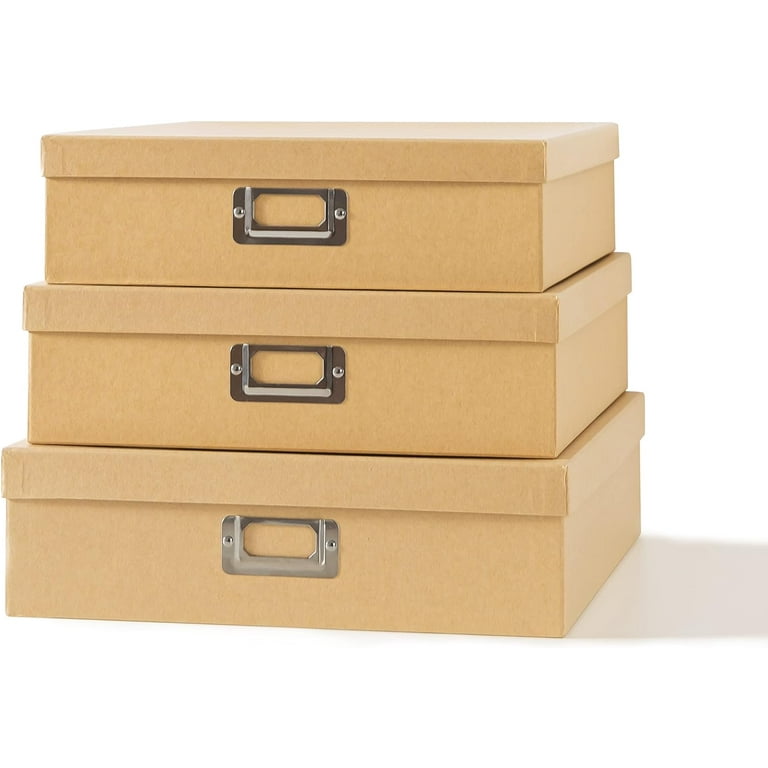 Decorative Cardboard Storage Boxes With Lids