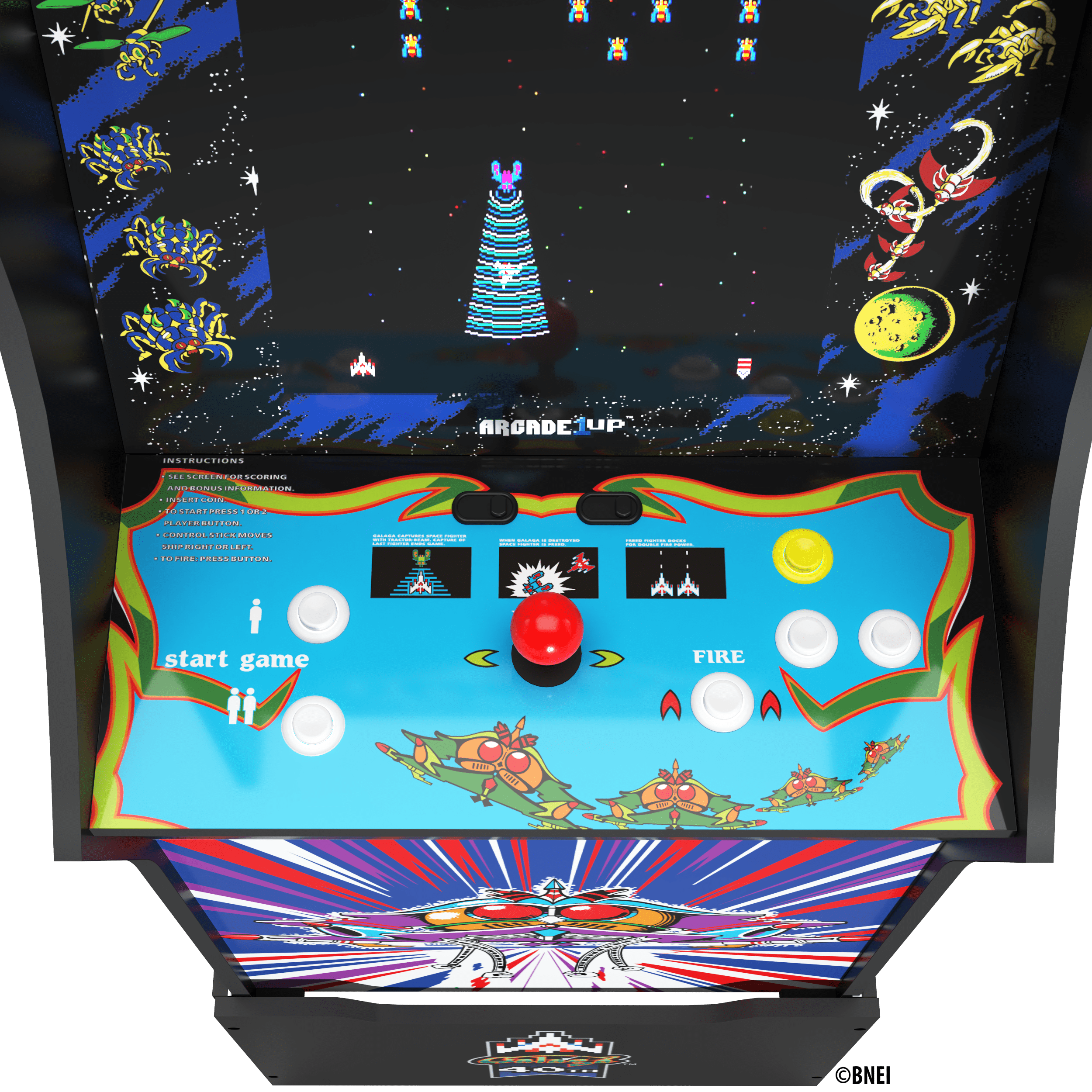 Galaga Double Ship