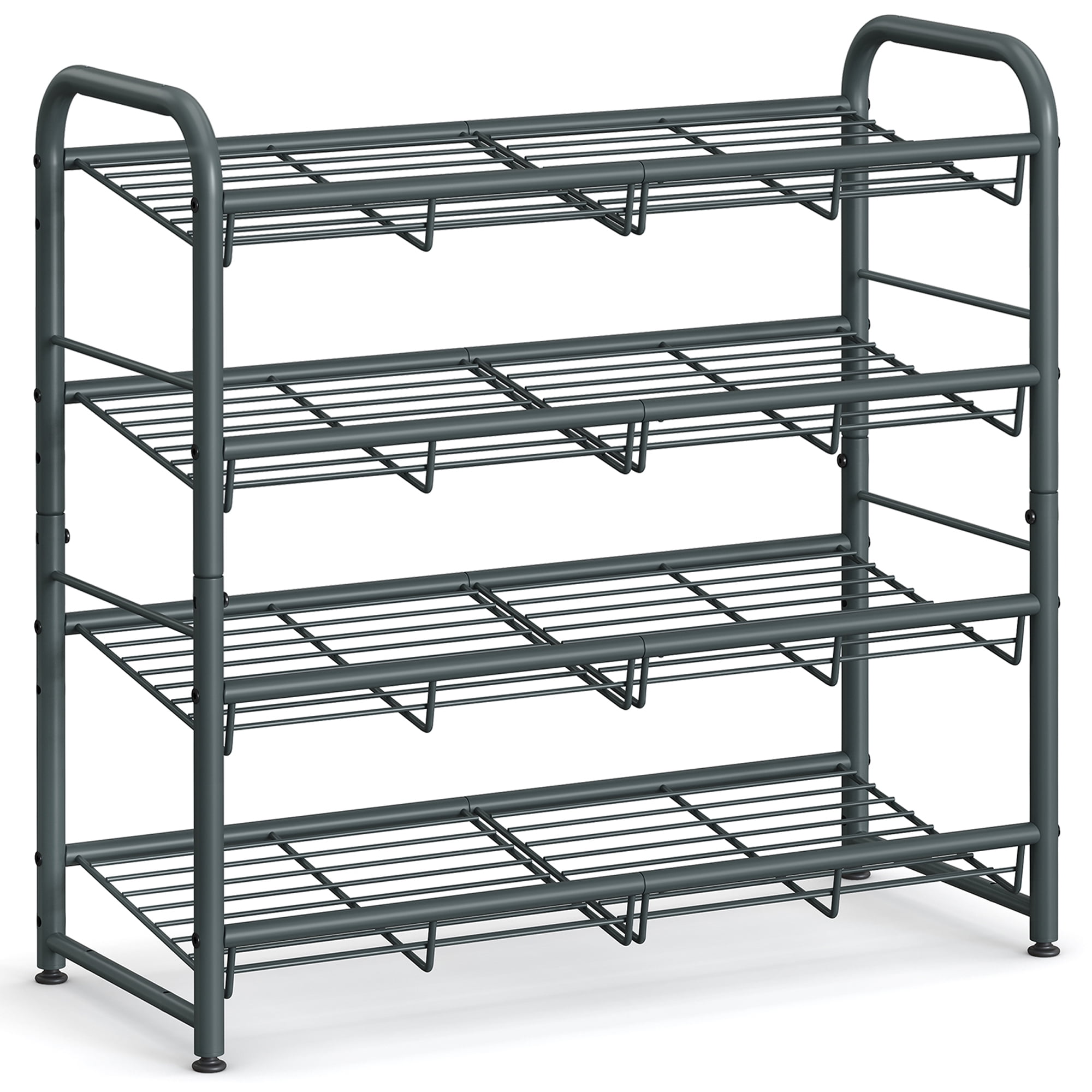 Click here for Songmics Stackable Shoe Rack  4-Tier Shoe Storage... prices