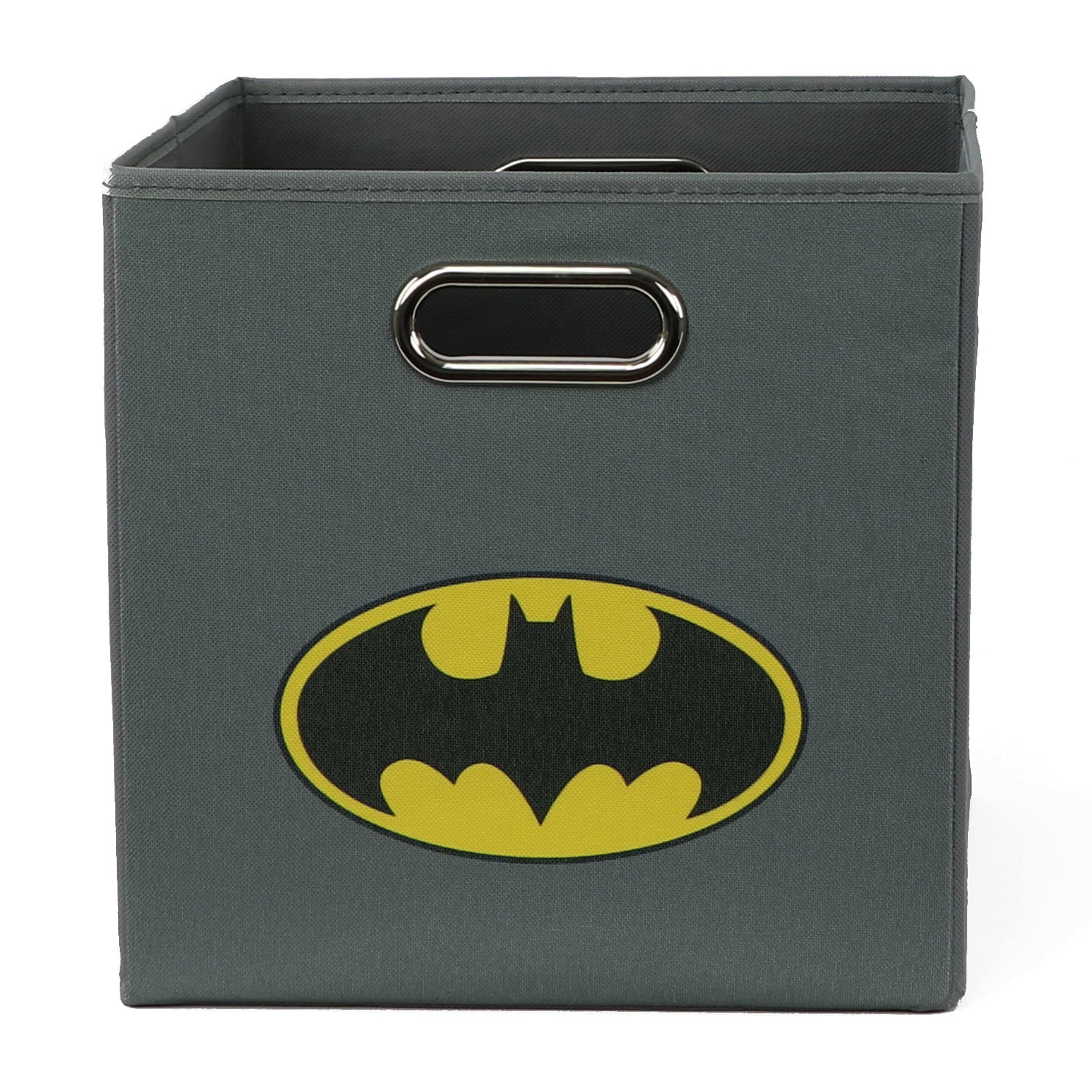 Batman Logo Folding Storage Bin, Grey - Walmart.com