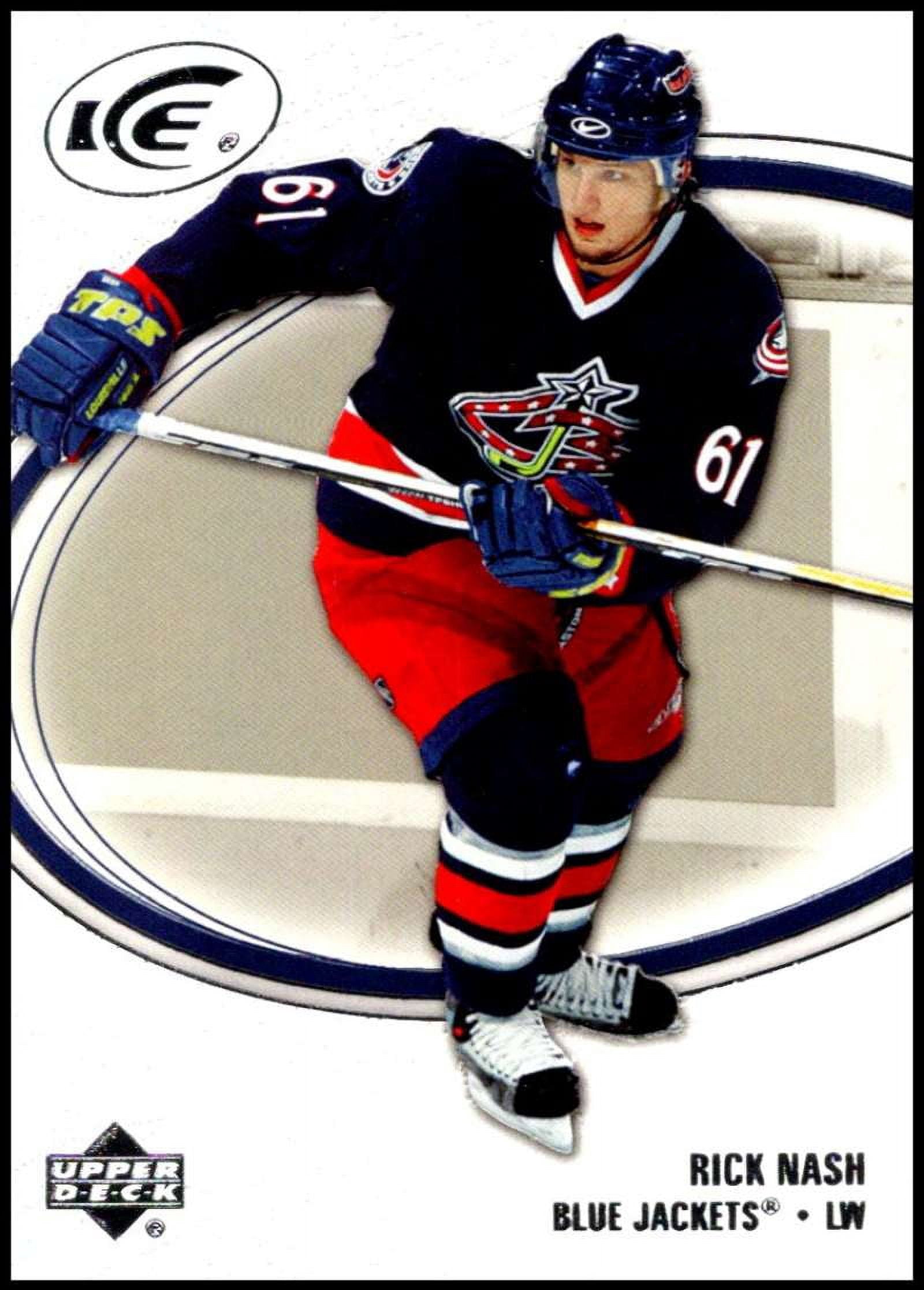 2005-06 Upper Deck Ice #26 Rick Nash Columbus Blue Jackets V94832 ...