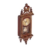 Dollhouse Clock 1:12 Scale Wall Clock Vintage Dollhouse Clock Miniature ...