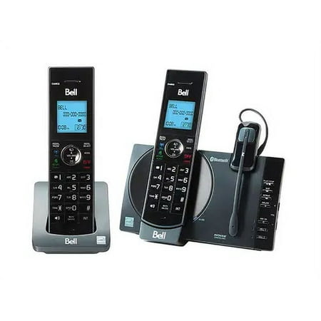 Bell BE6771-3 | 2-Handset Connect to Cell™ System | Cordless Headset ...