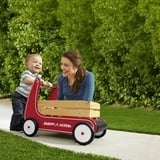 Radio Flyer, Classic Walker Wagon, Wood Push Walker, Red - Walmart.com