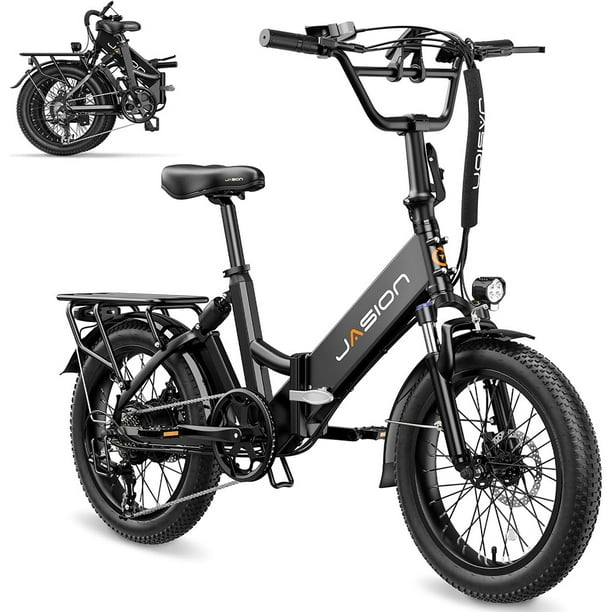 Jasion EB7 ST 2.0 Electric Bike Adults, Foldable Ebike with 480Wh ...