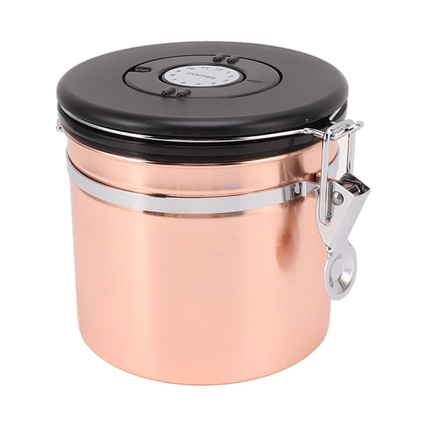 Airtight Canister,304 Stainless Steel Coffee Food Storage Container ...