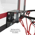 Mini Basketball Hoop with Ball and Breakaway Spring Rim for Over the ...