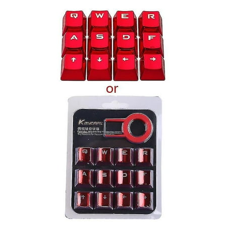 12 Keys/set Metal Backlit Keycaps For League Of Legends Key Cap For ...