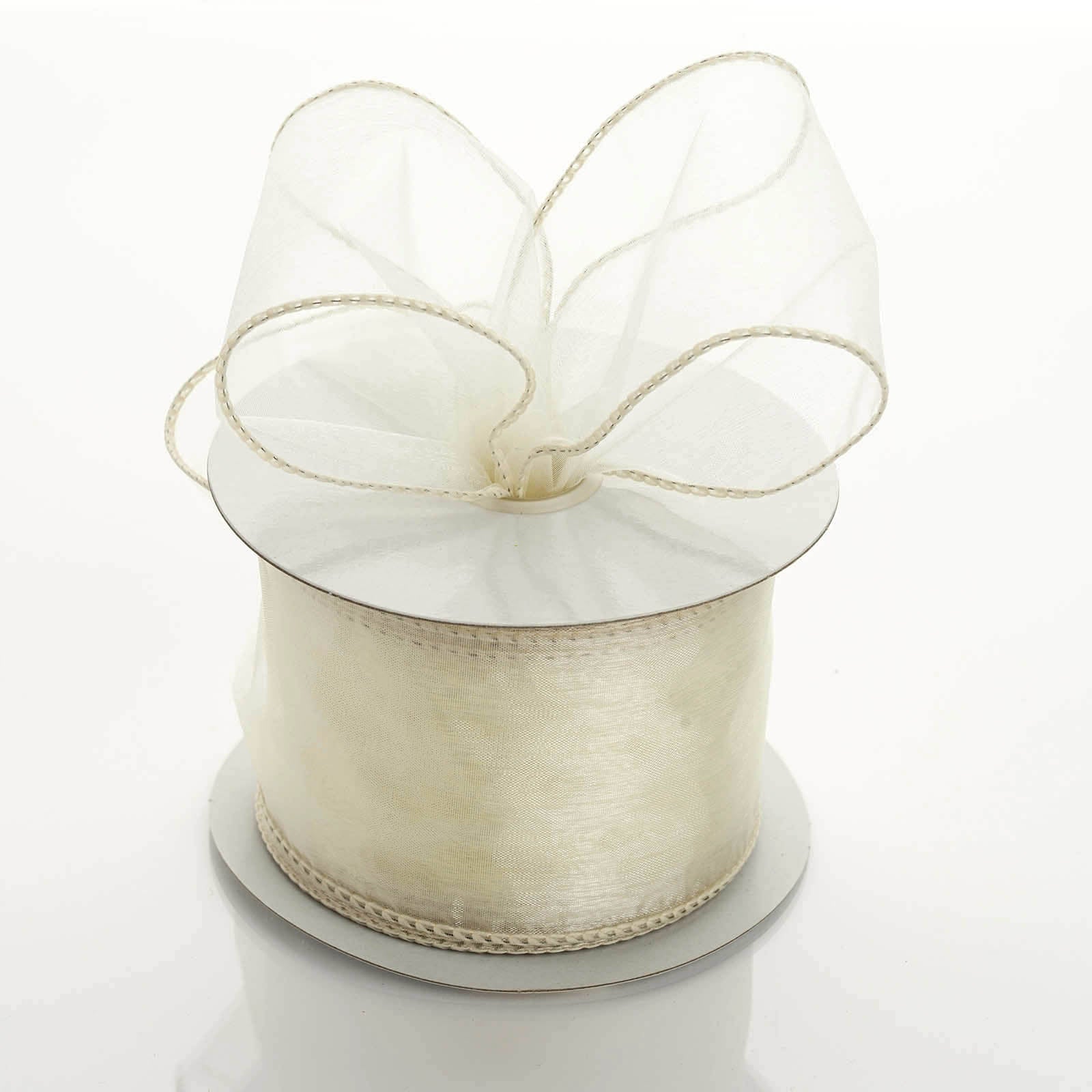 Efavormart 2 1/2" Wired Organza Ribbon For Gift Package Wrapping, Hair ...