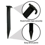 Expert Gardener Tree Stake Kit with Stakes, Vinyl Rope and Protective ...