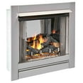 Duluth Forge Vent less Stainless Outdoor Gas Fireplace Insert with ...