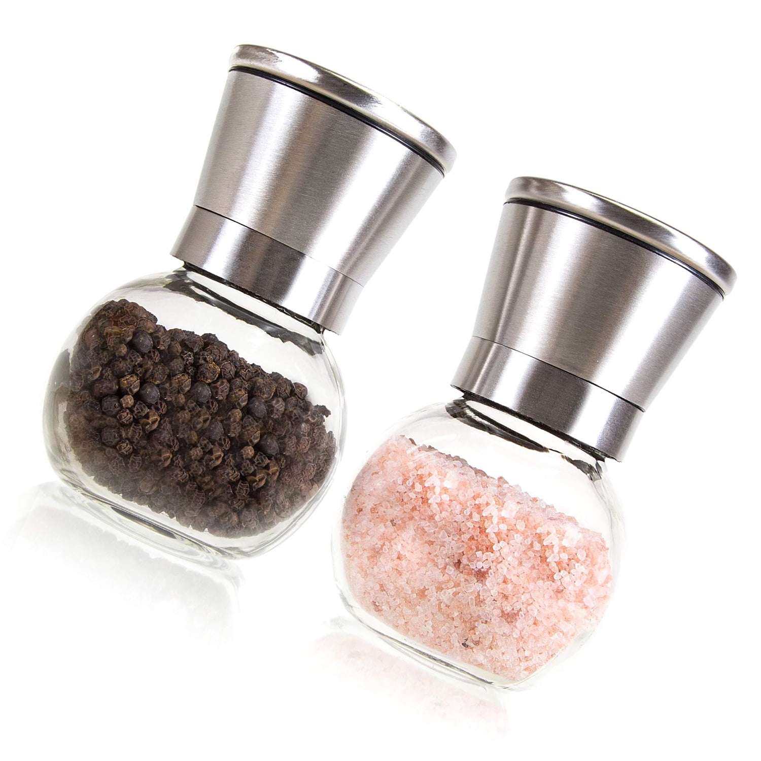 Click here for Laegsmetg Ergonomic Stainless Steel Salt And Peppe... prices