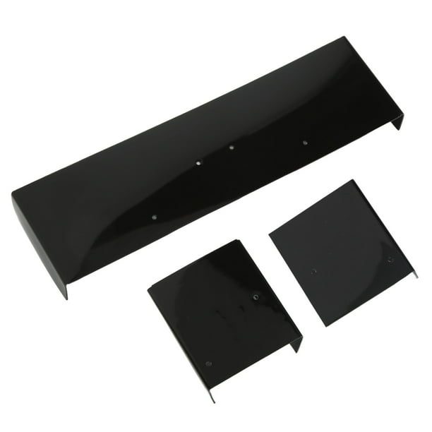 Tail Wing Rear Spoiler, Black Improve Handling Refined Appearance RC ...