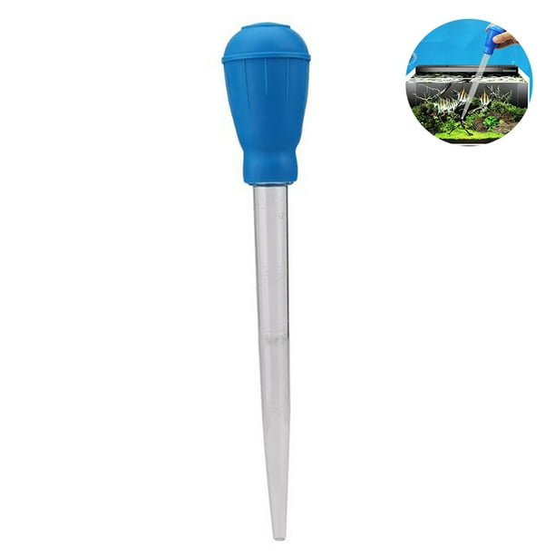Fish Tank Water Changer Measuring Pipette Cleaning Pipette with Dropper ...