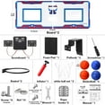 Ayieyill 2 Player Indoor Basketball Hoop for Kids, Mini Basketball Hoop ...