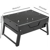 Hvmvliv BBQ Grill Foldable Barbecue Grill Outdoor 2-4 Person Barbecue ...