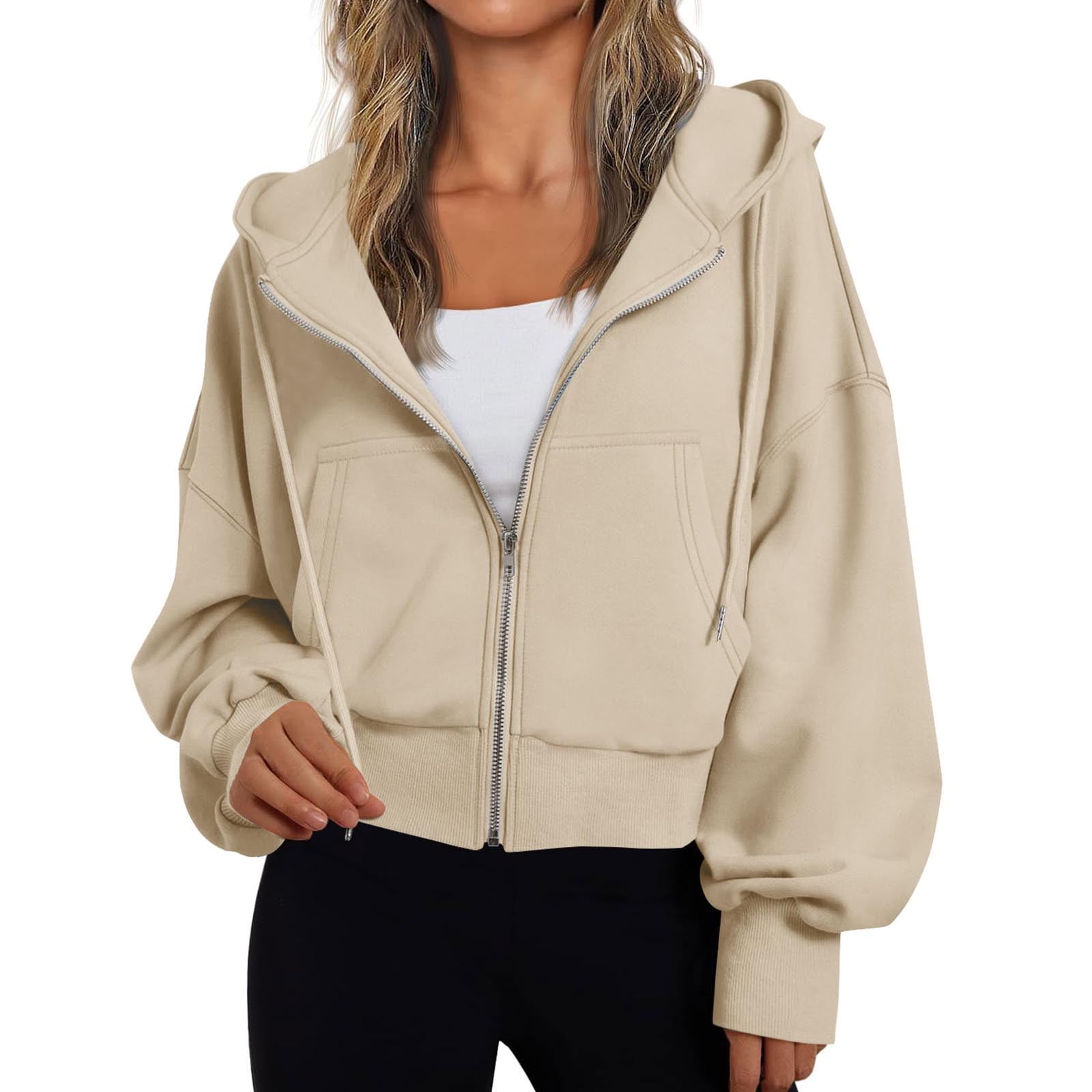 Click here for Rkstn Oversized Zip Up Hoodies For Womens Casual L... prices