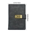 Zeiyignr Lock Diary, Vintage Lock Journal, Refillable Personal Locking ...