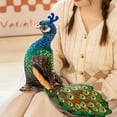 Bpyeka Peacock Plush Toy Cute Peacock Stuffed Animal-Doll Peacock Plush ...