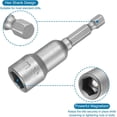 TYHREF-11mm Magnetic Hex Socket 65mm/2.56", 1/4" Hex Shank Magnetic ...