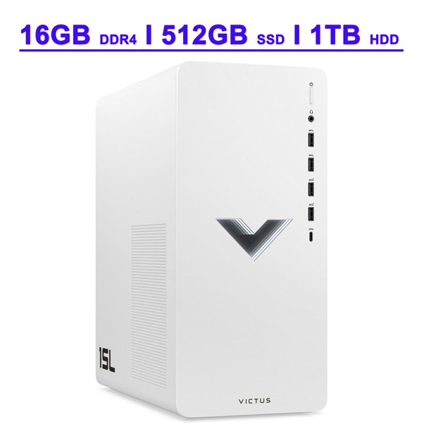 HP Victus 15L Premium Gaming Desktop Computer 12th Generation Intel 12 ...