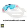 Athletic Works Adult Sport Racing Anti-fog Tinted Goggles, Blue ...