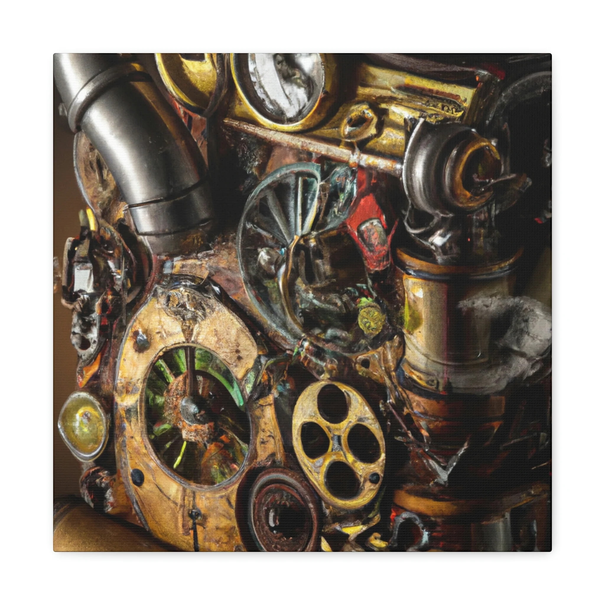 Time's Clockwork Art - Canvas - Walmart.com