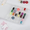 36Pcs Bobbins and Sewing Threads with Bobbin Case and Bobbin Clamps for ...