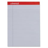 Universal Colored Perforated Note Pads, 8 1/2 x 11, Orchid, 50 Sheet ...