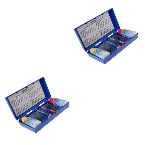 Unatoiry Swimming Pool Test Kit Useful Convenient Water Quality Tester ...