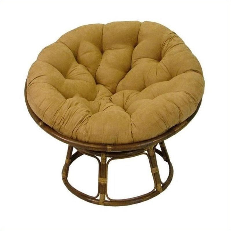 Click here for Blazing Needles Standard Single Papasan Micro Sued... prices