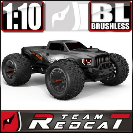 Redcat Racing TR-MT10E-GUNMETAL TR-MT10E Scale Remote Control Monster ...