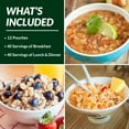 Valley Food Storage Breakfast Lunch & Dinner Bucket, 80 Servings, 25 ...