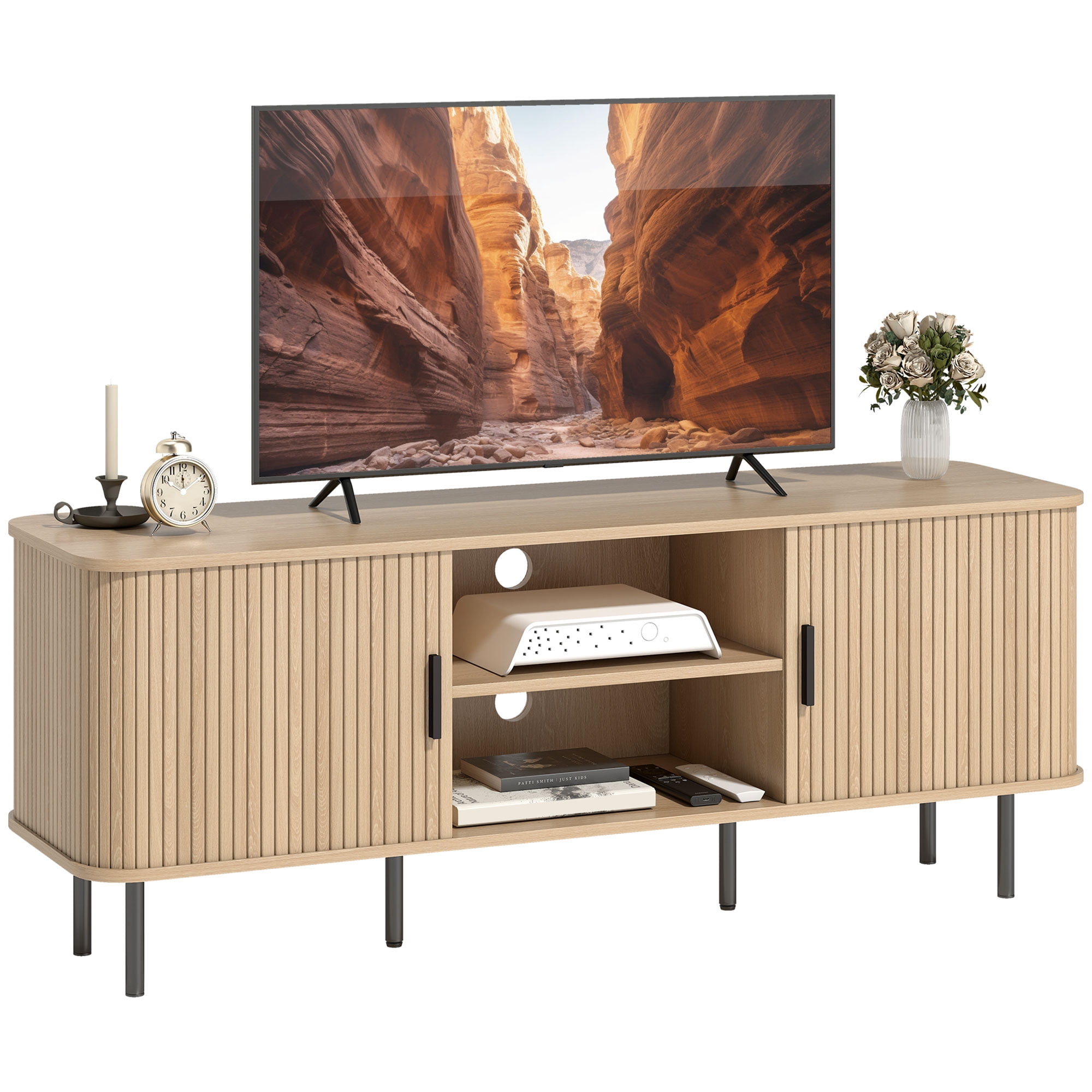 Click here for Homcom Tv Stand Cabinet For Tvs Up To 65 Inches Wi... prices