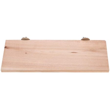 LUO Pet Hamster Wood Standing Board, Small Animal Chinchilla Wooden ...
