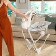 Ingenuity InLighten Motorized Vibrating Baby Swing, Swivel Infant Seat ...